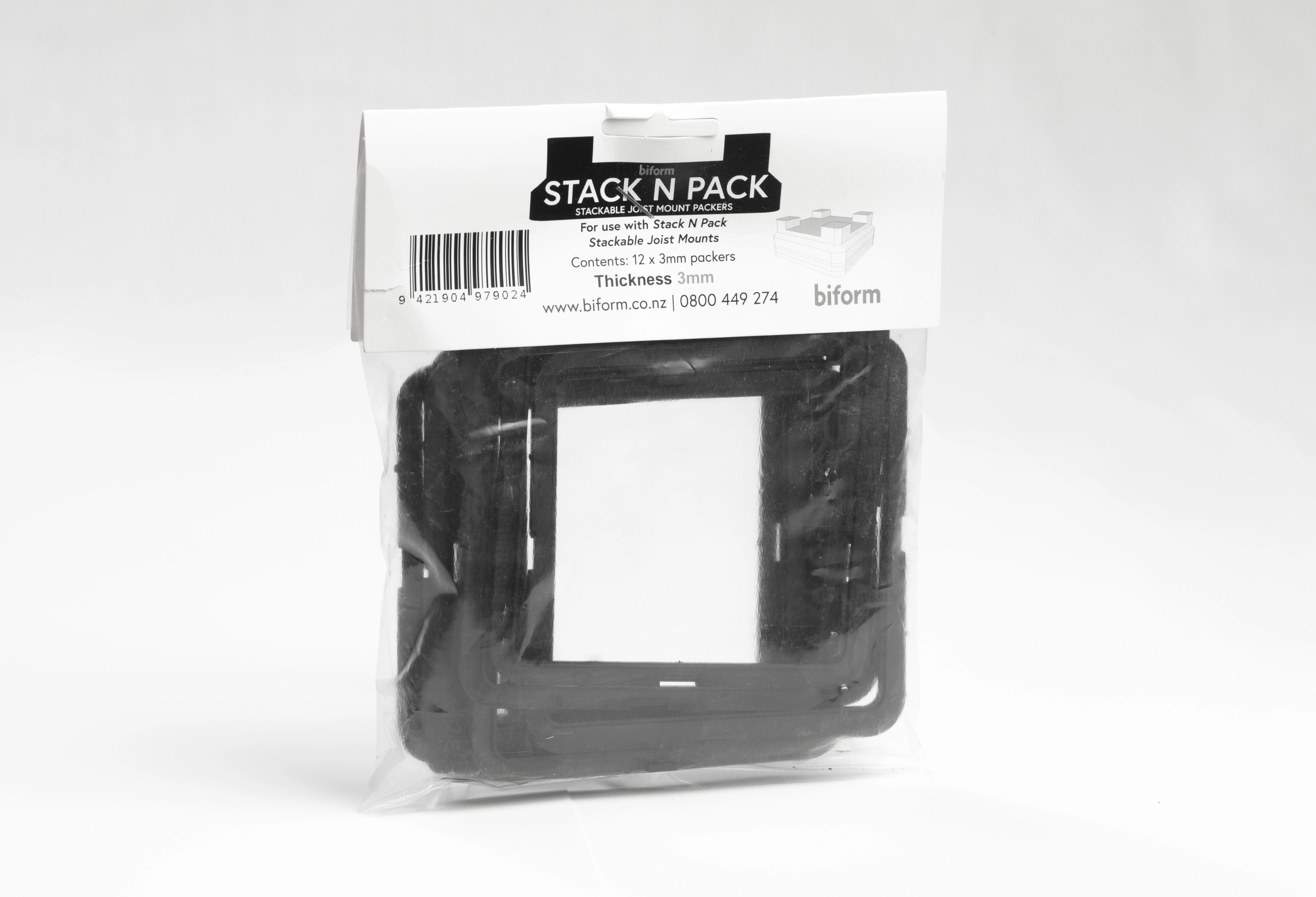 BiForm Decking New Zealand: STACK N PACK JOIST MOUNT PACKERS